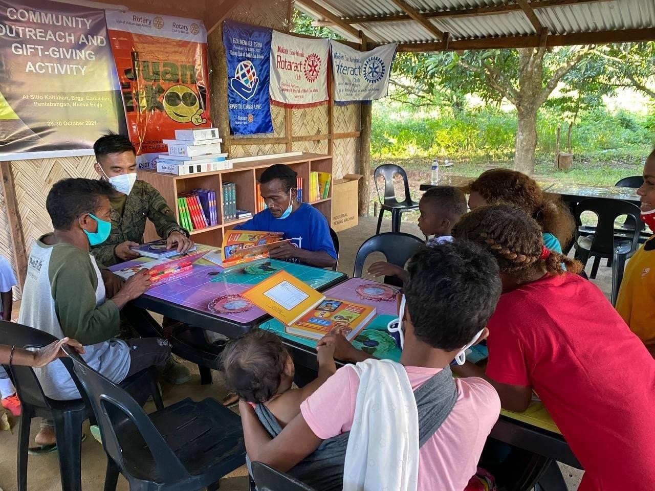 Aeta community in Pantabangan receives library set, solar lights ...
