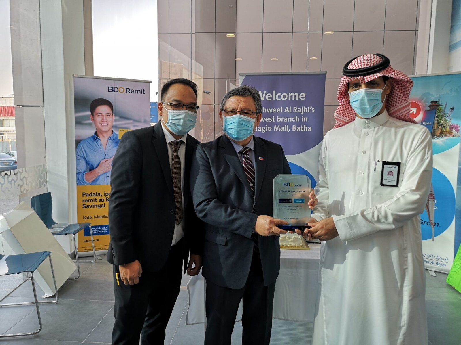 BDO Remit partner Tahweel Al Rajhi opens 1st digital remittance center ...