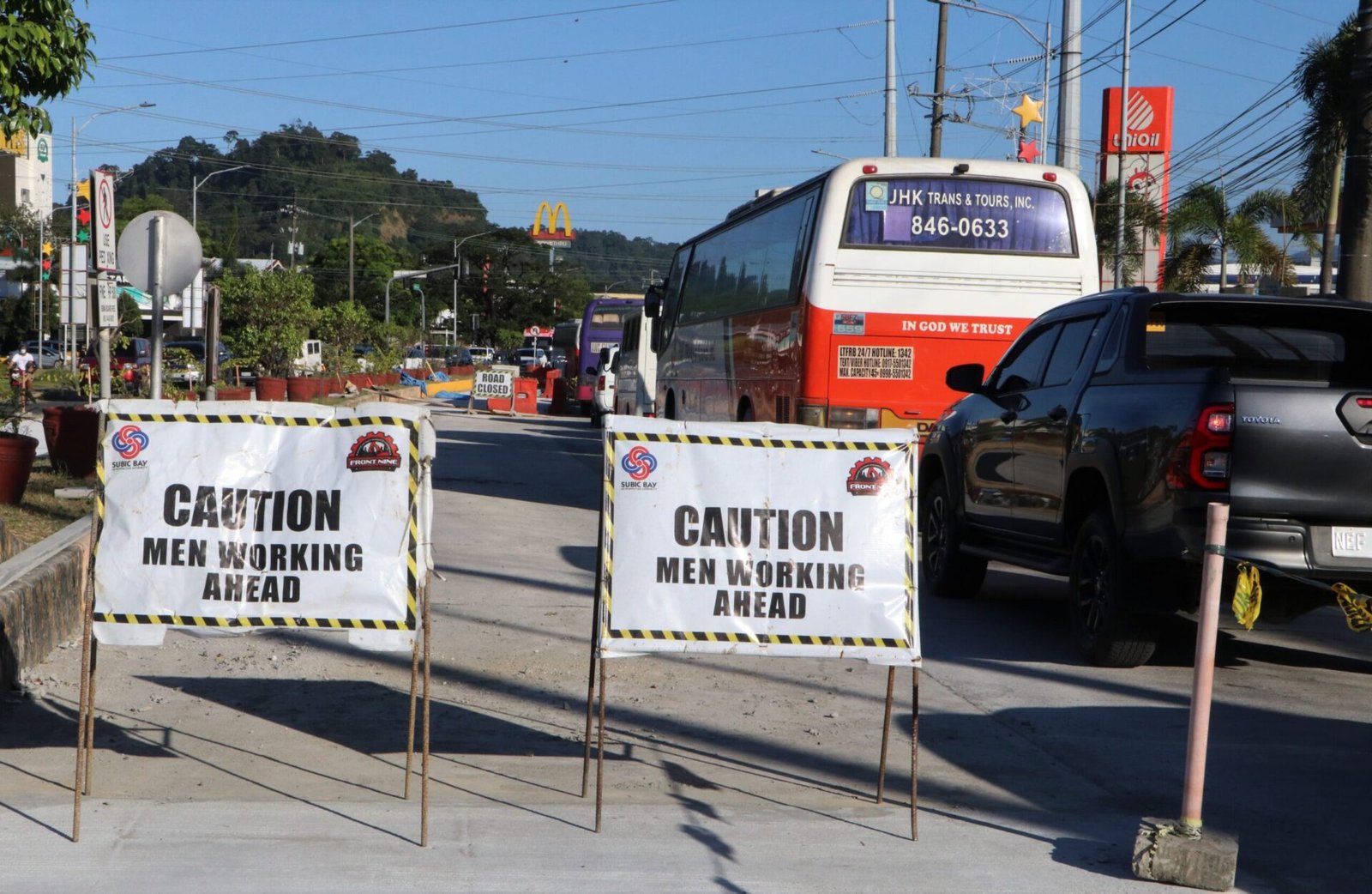 Subic road projects nearing completion - Pampanga News Now