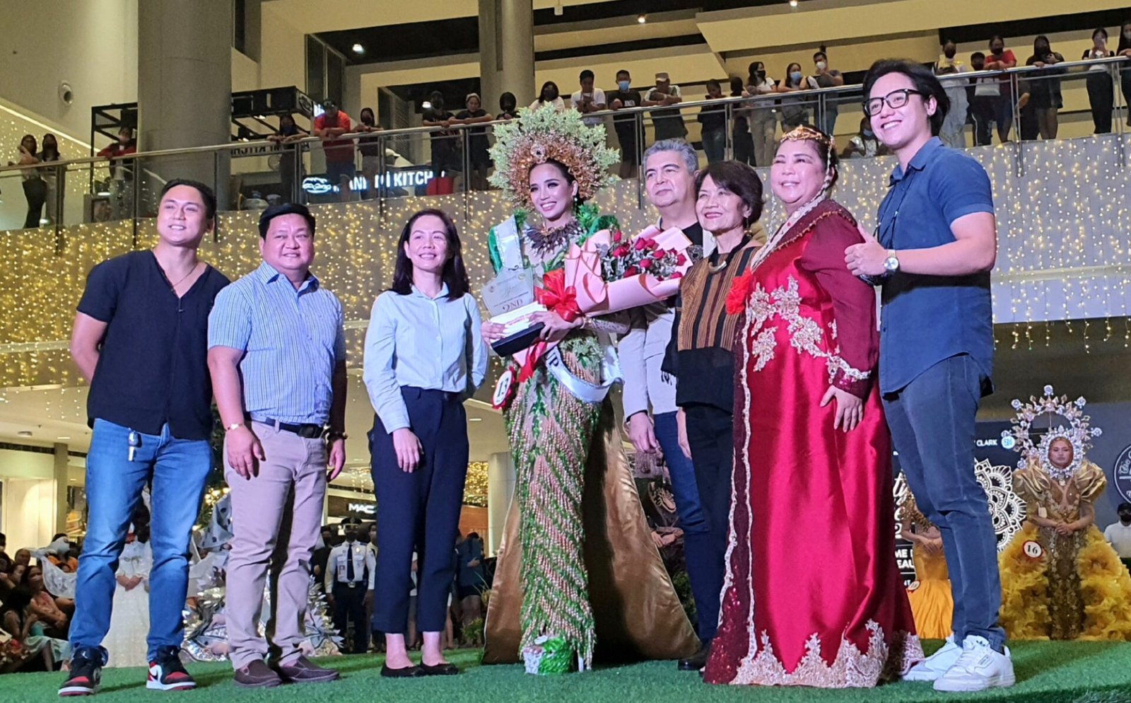 Brgy Anunas wins best costume in MNA 2022 Parade of Beautés - Pampanga News Now