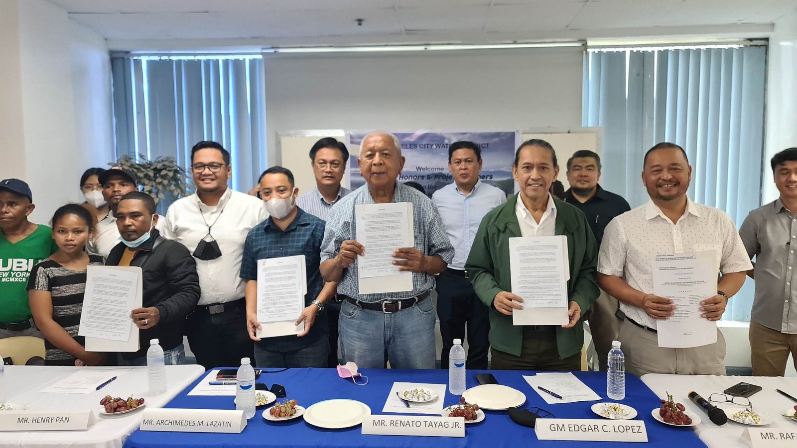 ACWD adopts 30 hectares of planting sites in Angeles - Pampanga News Now