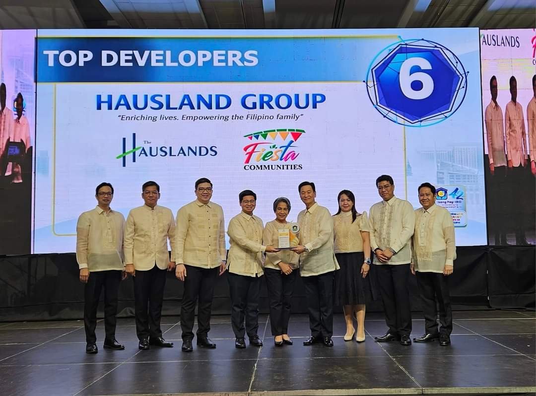 PBBM awards Hausland Group as Top 6 Developer - Pampanga News Now