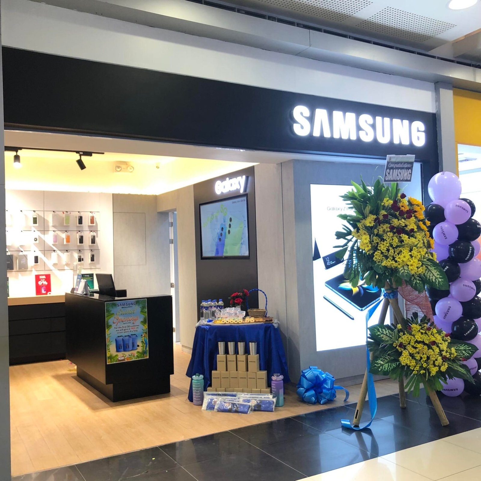 Samsung opens at SM City SF Downtown - Pampanga News Now