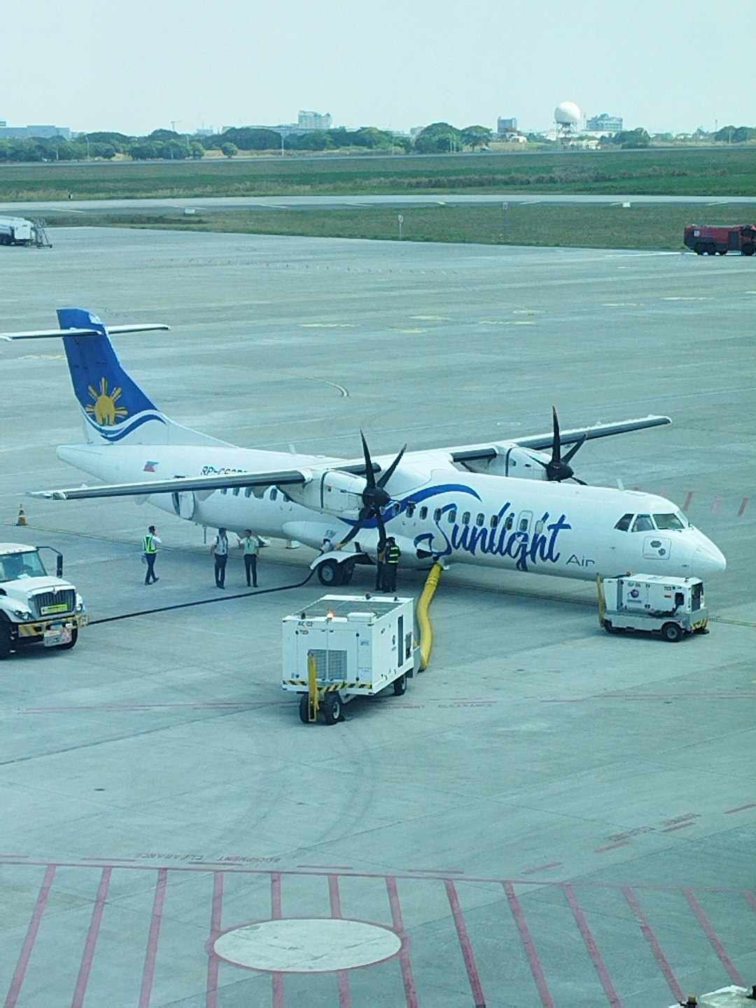 Sunlight Air shines with inaugural CRK flight - Pampanga News Now