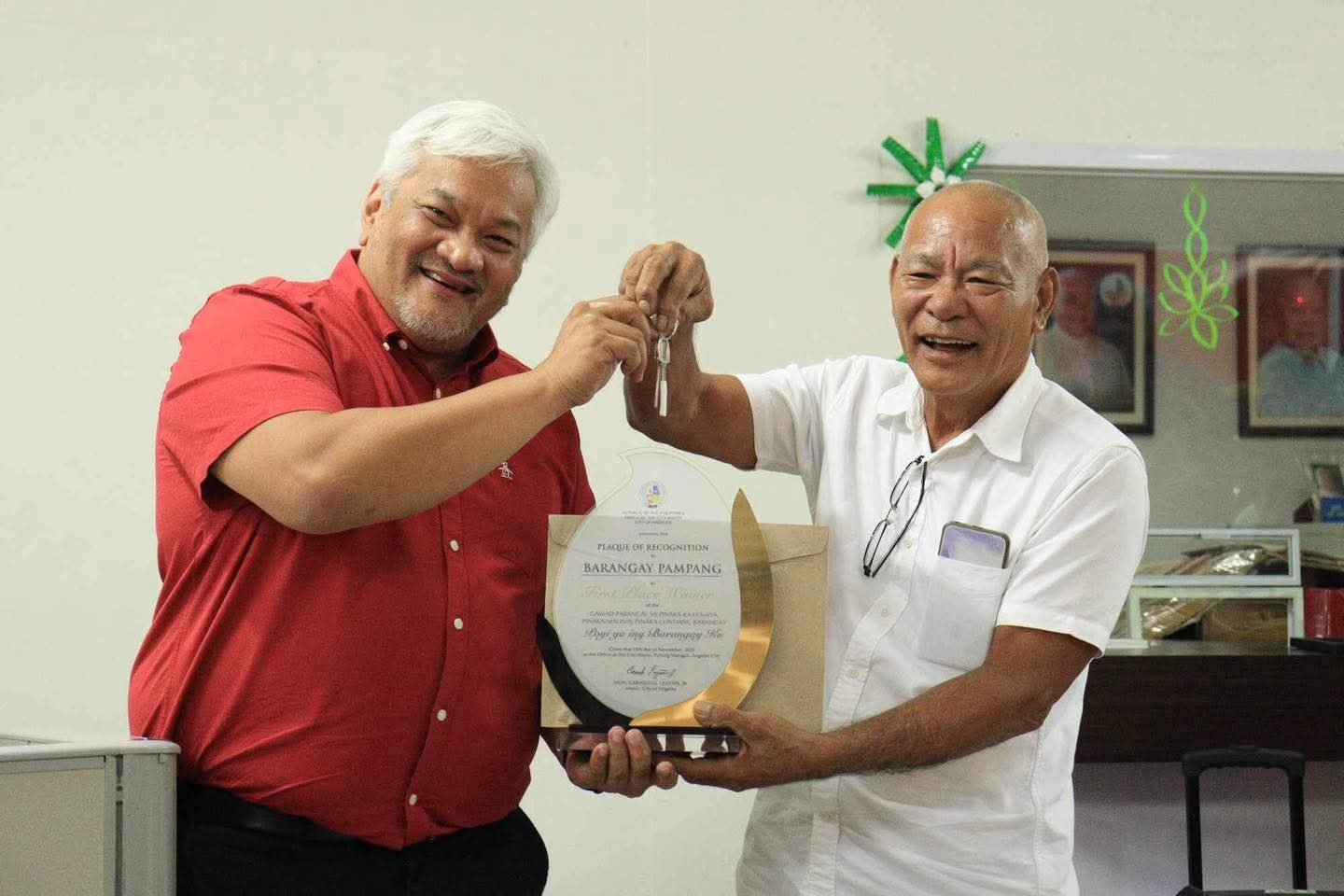 Cong Pogi pushes for green spaces in barangays - Pampanga News Now